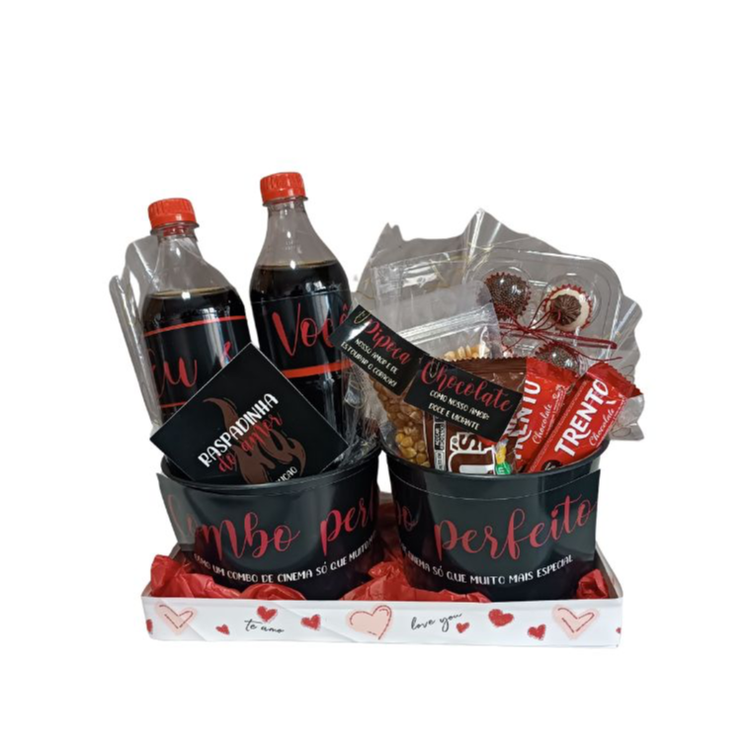 Combo Perfeito Namorados | Cestas Michelli