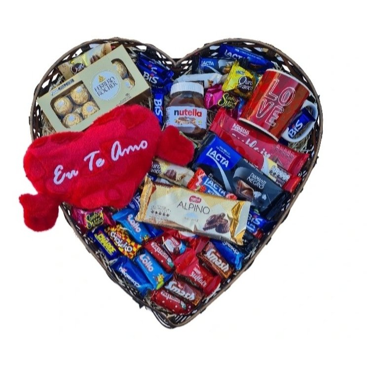 Cesta de Chocolate Gigante Lindíssimo | Cestas Michelli